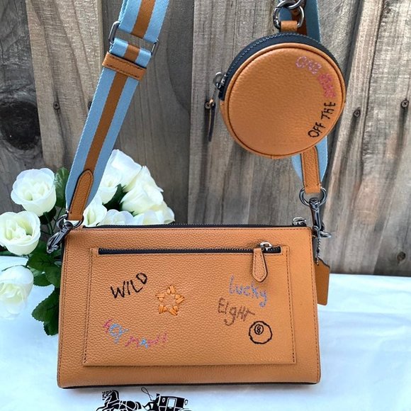 Coach | Bags | Coach Holden Crossbody With Diary Embroidery C829 398 ...